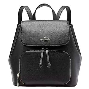 Kate Spade Kristi Medium Flap Backpack (Black)