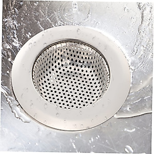 jojofuny 6 Pcs Sink Filter Kitchen Sink Strainer Anti-clogging Filter Tube Stops Sink Stopper Bath Drain Stopper Sink Drain Cover Sink Strainer Basket Kitchen Sink Drain Basket Large Plug