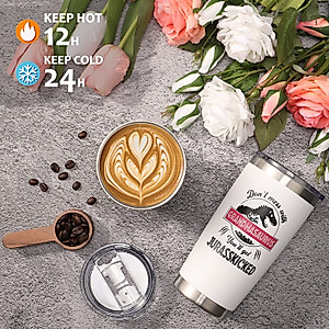 Fimibuke Best Grandma Gifts - 20 OZ Tumbler Mothers Day Gifts for Grandmother from Granddaughter, Grandson, Grandkids, Grandmasaurus Insulated Cup Birthday Present for Nana/New Grandma/Grandparents