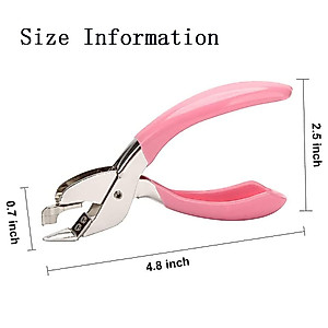 Staple Removers,Dedicated Staple Remover, Stapler Remover Tool Comfort and Energy Saving, Heavy Duty Remove Staple Tool with Non-Slip Rubber Handle for Office School Home (Pink)