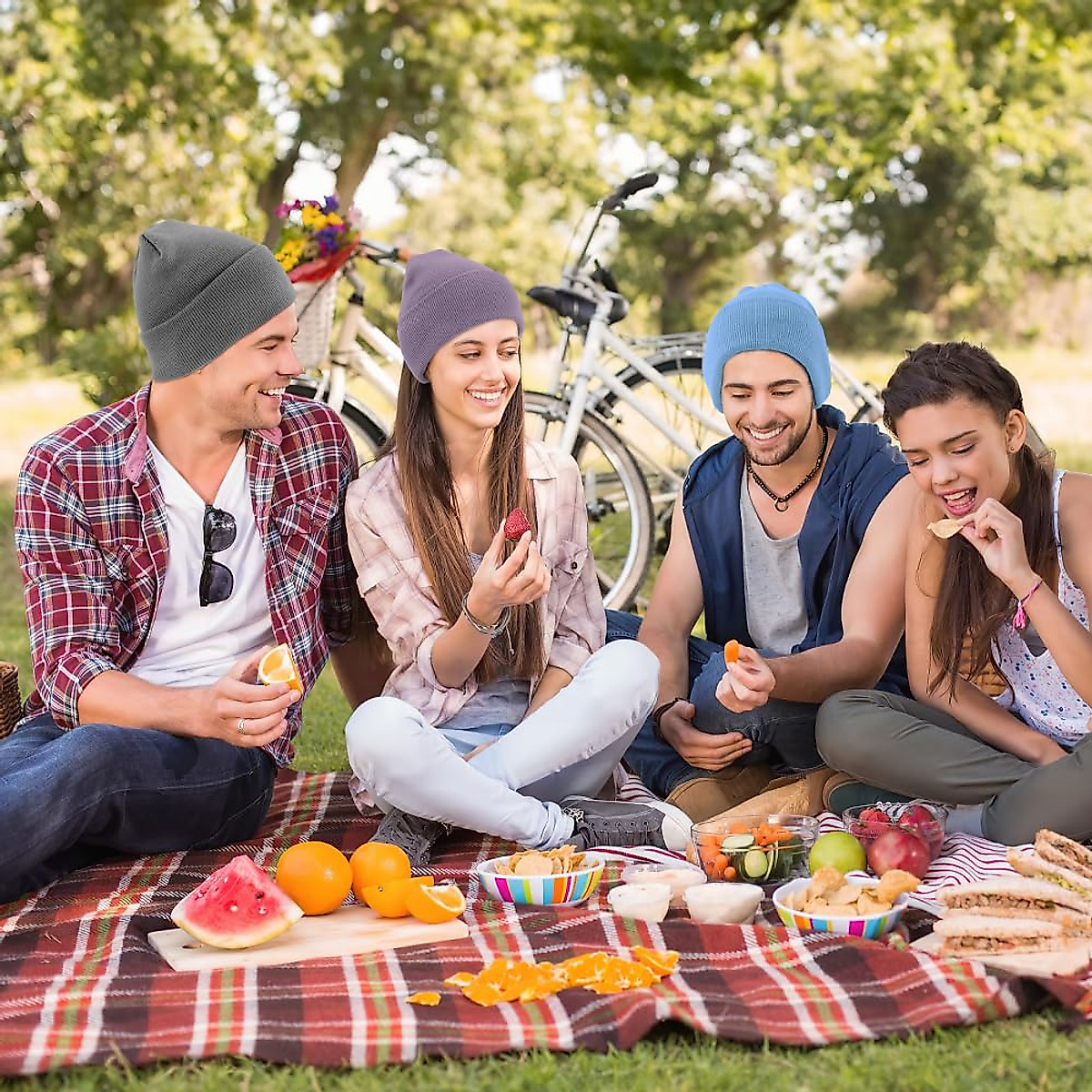 Purple Beanie,Cool Beanies,Stocking Hats for Women,Winter Cap for Women,Hiking Gear and Accessories,Under Armour Beanie,Mens Knit Hat,Sailing Gifts,Cool Hiking Gifts,Knit Caps for Men,Silk Beanie