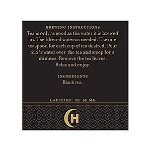 Harney & Sons, Tea Black, Darjeeling, 4 Ounce