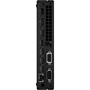 Lenovo ThinkCentre M70q Gen 2 11MY000TUS Desktop Computer - Intel Core i3 10th Gen I3-10105T Quad-core (4 Core) 3 GHz - 8 GB RAM DDR4 SDRAM - 128 GB M.2 PCI Express NVMe SSD - Tiny - Black