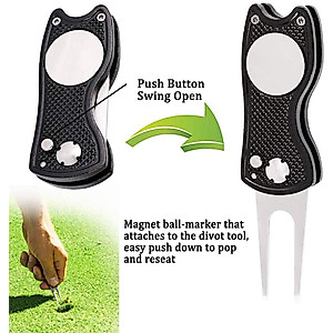 ToVii Golf Towel Golf Towels for Golf Bags for Men Golf Bag Towel Golf Accessories Golf Gifts for Men