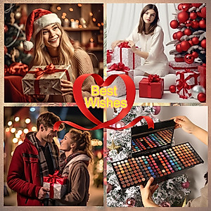 Women Makeup Sets Full Kits - 190 Colors Cosmetic Make Up Gifts Combination with Eyeshadow Facial Blusher Eyebrow Powder Face Concealer Powder Eyeliner Pencil with Full Size Mirror Makeup Palette Kit