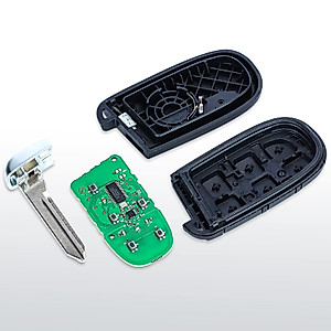 Aichiyu Keyless Entry Smart Remote Car Key Fob M3N-40821302 for Dodge Journey 2011 2012 2013 2014 2015 2016 2017 2018 2019 2020 Durango 2014-2022 4 Buttons 433Mhz ID46 Chip 68066350