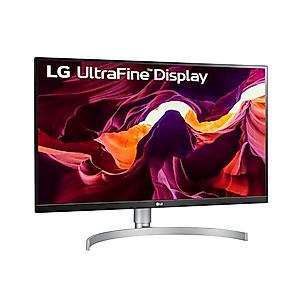 LG 27UL850-W 27 Inch UltraFine (3840 x 2160) IPS Display with VESA DisplayHDR 400 and USB Type-C Connectivity, White