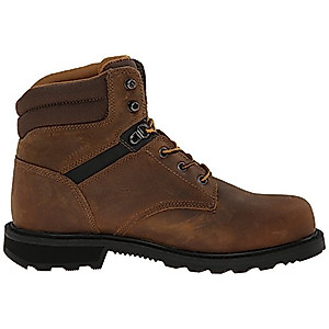 Carhartt Men's CMW6174 Traditional Welt 6" Soft Toe Non WP Boot Construction Shoe, Dark Brown Oil Tanned, 9
