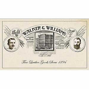 Walker & Williams LIP-05 Metallic Copper Leather Guitar Strap with Cross and Thorns Christian Tooling For Acoustic, Electric, And Bass Guitars