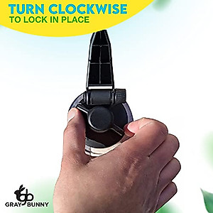 Gray Bunny Hummingbird Feeder Window Mount Suction Cup, 2-Pack, Window Bird Feeder Hanger for Small Hummingbird Feeders