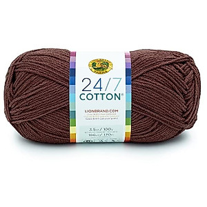 Lion Brand Yarn - 24/7 Cotton - 6 Skein Assortment (Autumn)