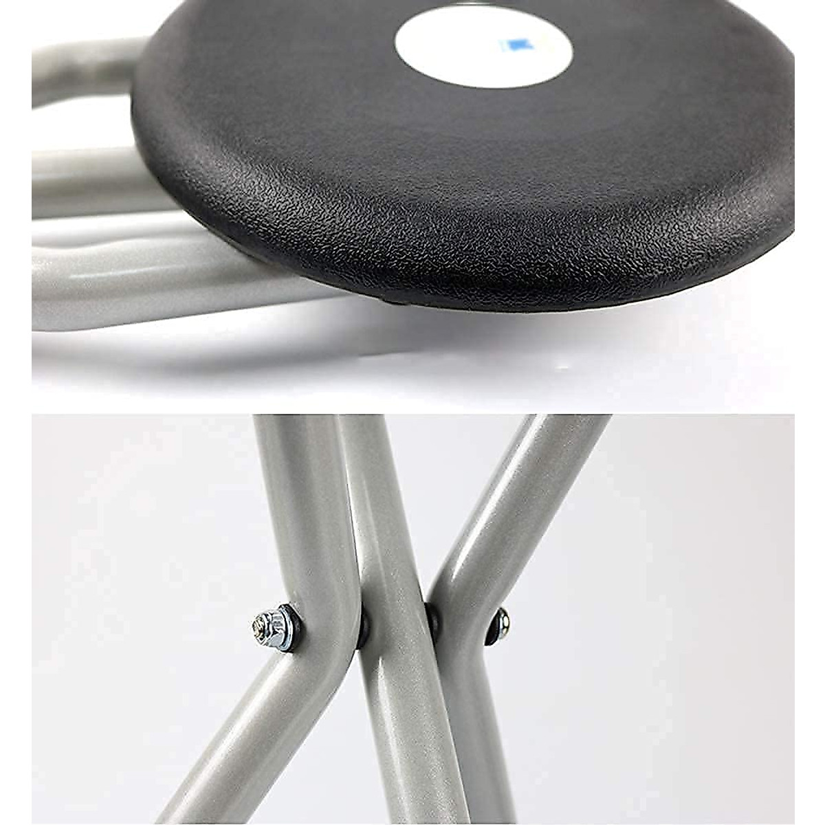 Cane Stool,Foldable Walking Sticks Stool,Walking with Seat Aluminum Alloy Crutch Chair Tripod Walking Stool Old Man Lightweight Folding Non-Slip Walki