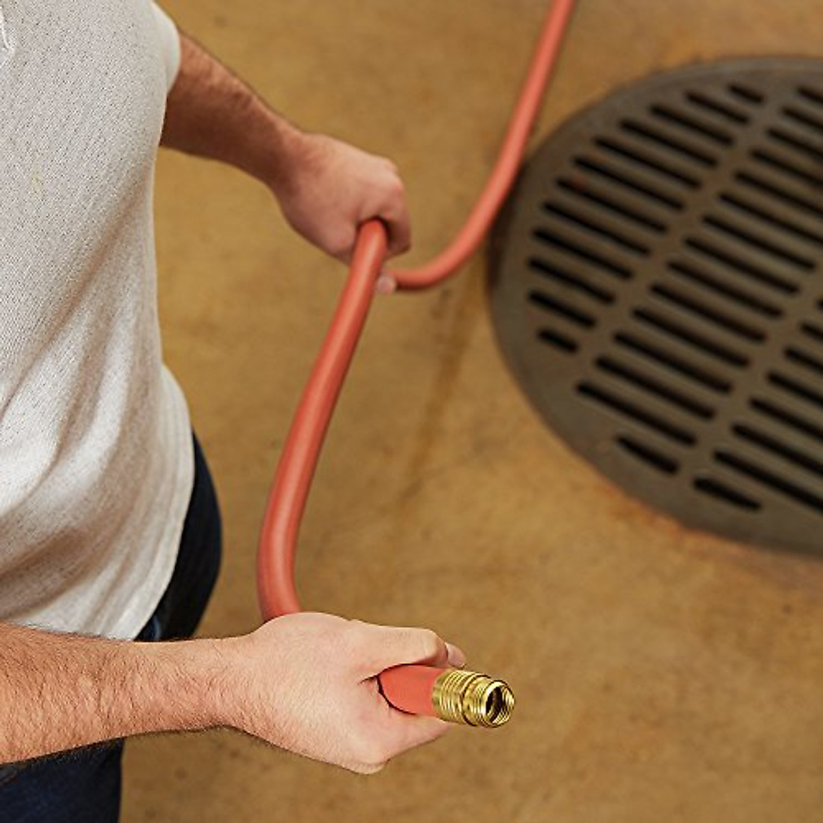 Gilmour Pro Commercial Hose 3/4 Inch x 100 Feet, Red (841001-1001)