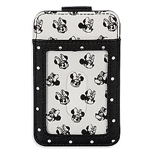 Disney Minnie Mouse Black and White Card Wallet