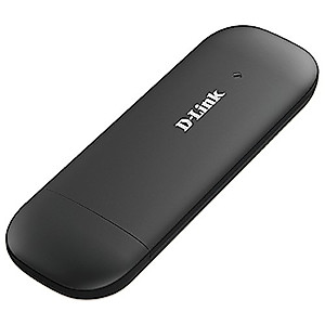 D-Link DWM-222 4G LTE Class 3 USB Adapter with Integrated Antenna for Windows XP/Vista/7/8, Mac OS X 10.5 - Black