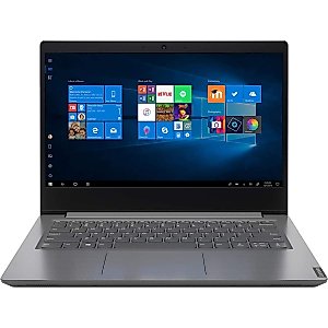 Lenovo V14-IIL 82C401JHUS 14" Full HD Notebook Computer, Intel Core i5-1035G1 1GHz, 8GB RAM, 256GB SSD, Windows 10 Pro, Gray
