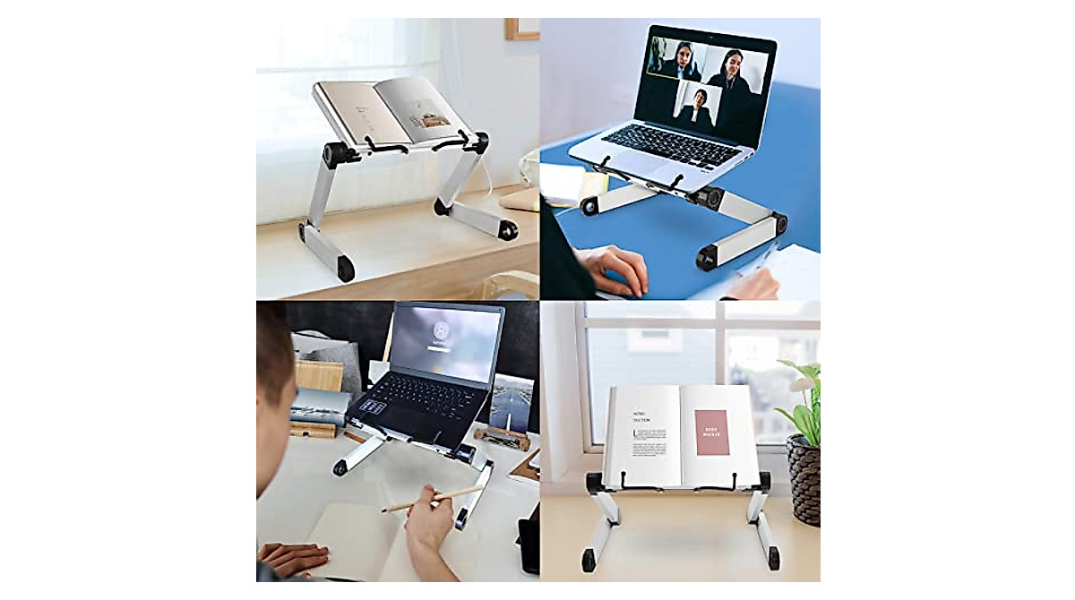 Adjustable Book Stand for Ergonomic Reading Comfort