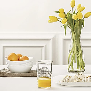 Bormioli Rocco Officina1825 Cooler Glass, 16 oz, Clear (Pack of 6)