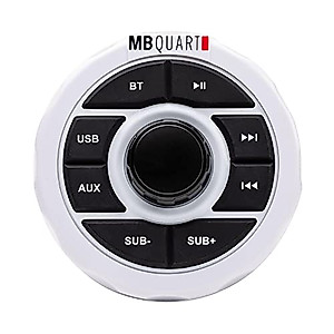 MB Quart GMR-1.5W Nautic 160 Watt Powered Source Unit (White)