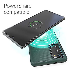 Crave Note 20 Case, Dual Guard Protection Series Case for Samsung Galaxy Note 20 - Forest Green
