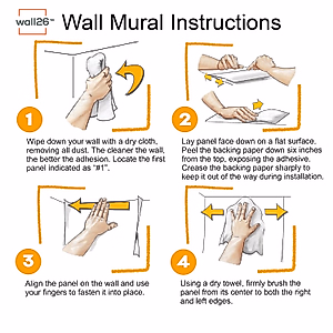 wall26 Foggy Pin Forest - Removable Wall Mural | Self-Adhesive Large Wallpaper - 100x144 inches