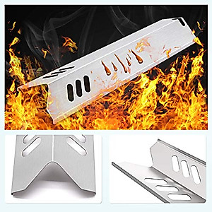 Criditpid Grill Parts Kits Compatible for Dyna-Glo DGF493BNP DGB494SPB, Backyard Grill BY13-101-001-12 BY14-101-001-02, BHG BH13-101-099-01 Grill, 15inch Dynaglo dgf493bnp Replacement Parts