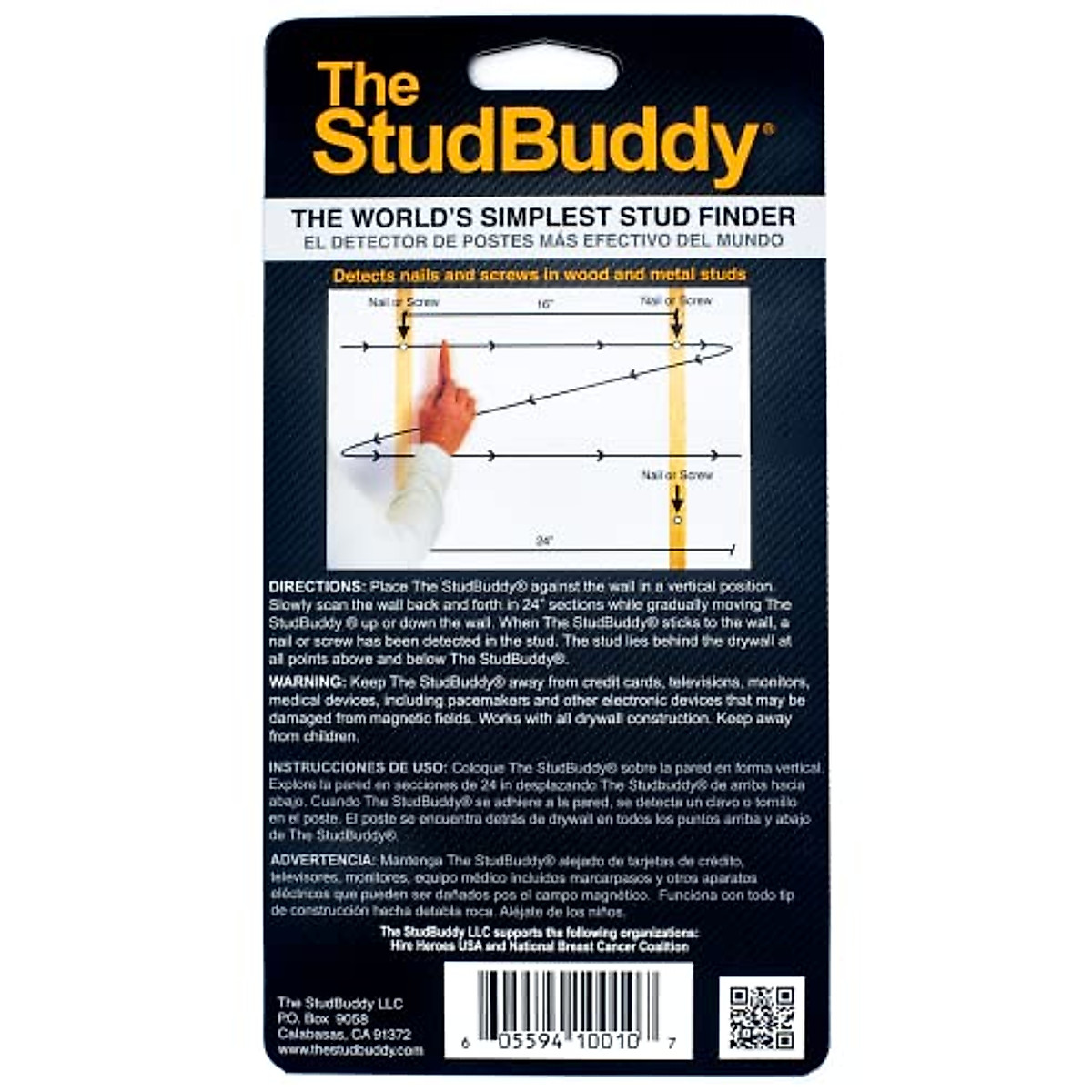 The StudBuddy Magnetic Stud Finder