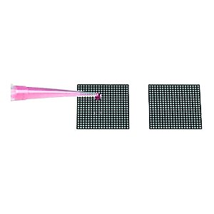 EMS 70366-14 Disposable Adhesive Slide Grid, 20 mm x 20 mm Size (Pack of 40)