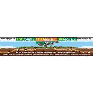 BioProducts' grubGONE! Natural Organic Grub Control Granule with BTG