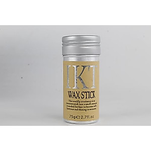 VOLLUCK Hair Wax Stick for Wigs, Edge Control Slick Stick Hair Pomade 2.7Oz Stick Non-greasy Styling Wax, Temporary Hair Styling Product for Edge Frizz Hair Pocket Size