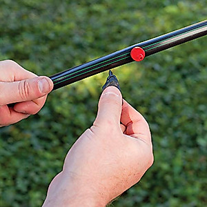 Rain Bird T63-100 Drip Irrigation 1/2" (0.634" OD) Blank Distribution Tubing, 100' Roll, Black