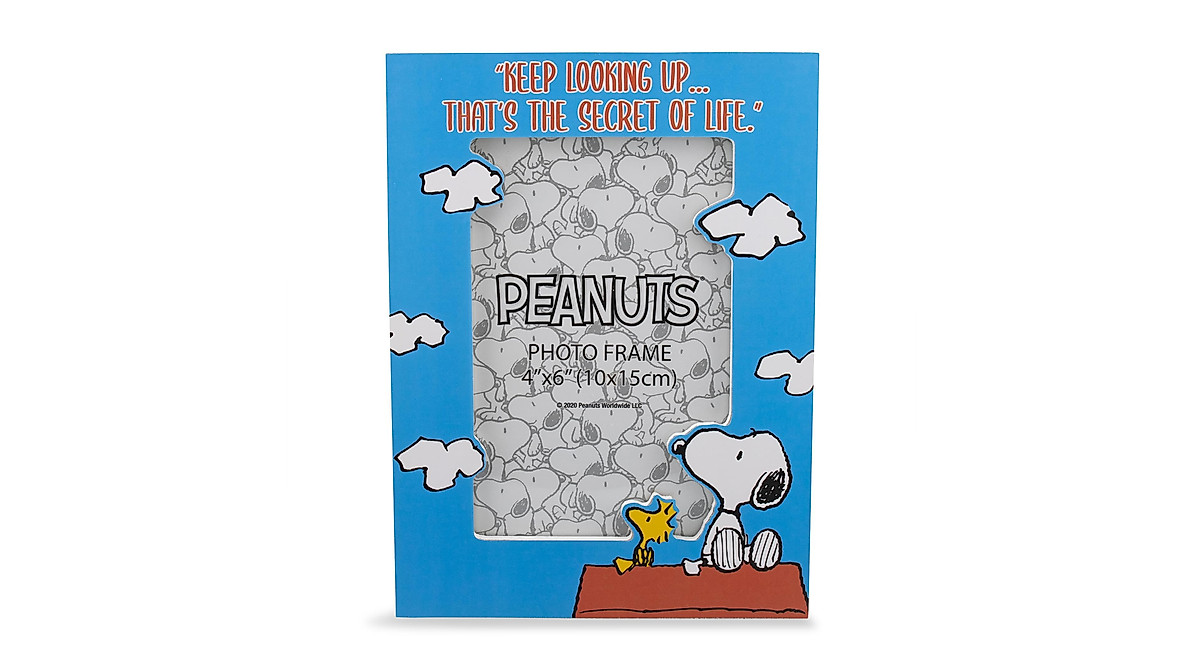 Peanuts Snoopy Woodstock Photo Frame - Officially Licensed, 4x6 Inches
