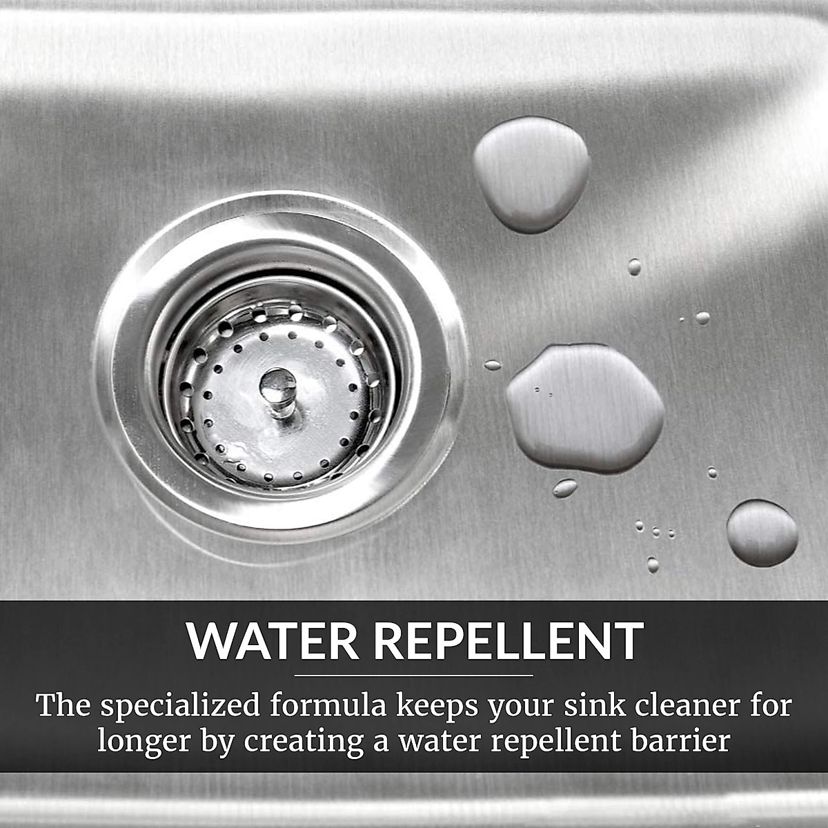 Hope's Perfect Sink Cleaner and Polish, Restorative, Removes Stains, Cast Iron, Corian, Composite, Acrylic, 8.5 Fl Oz