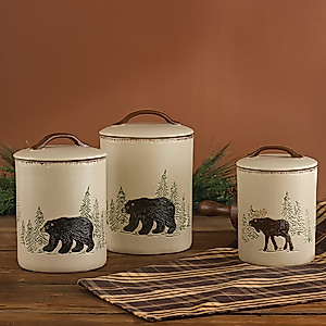 Park Designs Rustic Retreat Canister Set, Multicolor