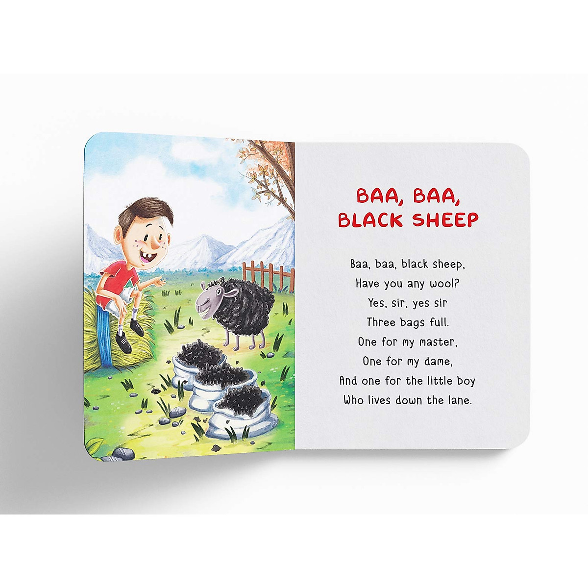 Nursery Rhymes Board Book: Illustrated Classic Nursery Rhymes (My First Book series)