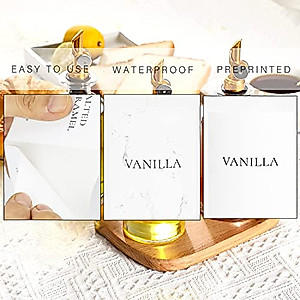 Ezebesta Set of 3 Coffee Syrup Glass Dispenser Bottles 16.23oz Pump Bottles with 10 Labels for Coffee Bar Organization