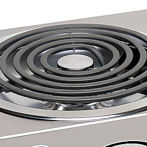 Cadco - CSR3T - Single Hi-Power Stainless Steel Hot Plate