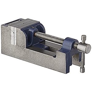 Palmgren Drill Press Vise, 2 7/16 In W, Open 2.5 D, Gray