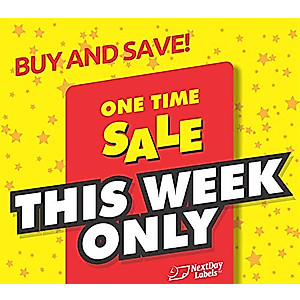 NextDayLabels - 100# Tag Blank 10 Per Page White, Laser/Ink Jet Business Card Stock (500)