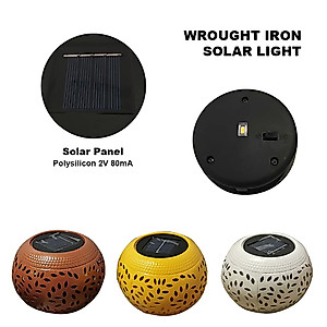 BWWNBY Solar Table Lantern, Outdoor Waterproof Dancing Flickering Flame Solar Powered LED Light, Desktop Decorative Lamp Auto On/Off Lighting Dusk to Dawn for Garden Pathway Yard Patio