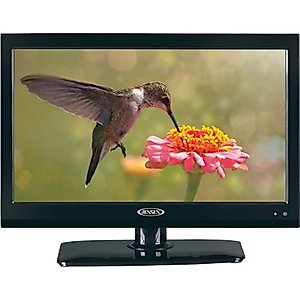 Jensen JE1914DVDC Widescreen 19" 12-Volt LCD Television with Built-in DVD Player, 1366x768 Resolution, 250 cd/m2 Brightness, 16:9 Aspect Ratio, 1000:1 Contrast Ratio, 170°/160° Viewing Angle