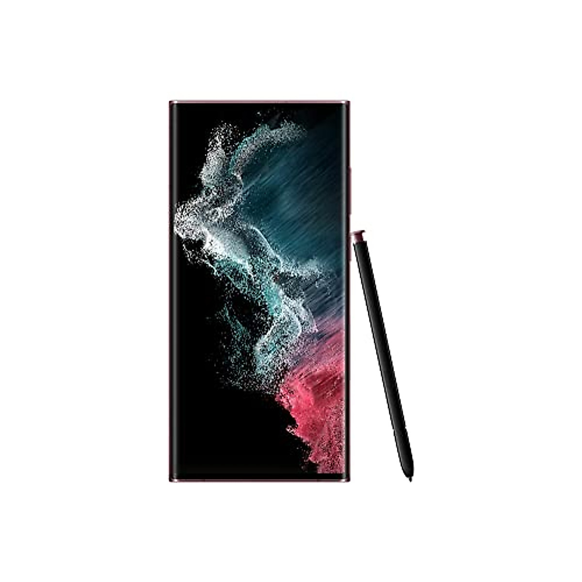 SAMSUNG Galaxy S22 Ultra Cell Phone, Factory Unlocked Android Smartphone, 128GB, 8K Camera & Video, Brightest Display Screen, S Pen, Long Battery Life, Fast 4nm Processor, US Version, 2022, Burgundy