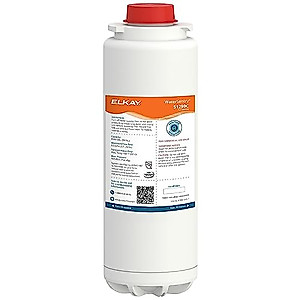 Elkay 51299c WaterSentry VII Replacement Filter (Coolers + Fountains), white, 1-Single