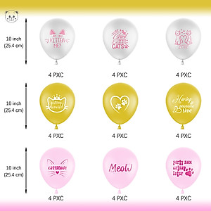 KARAQY Cat Themed Bachelorette Party Decorations, Last Meow Before the Vow Banner Getting Meowied Sash Cat Latex Balloons for Bridal Shower, Bachelorette, Engagement, Cat Hen Party Supplies