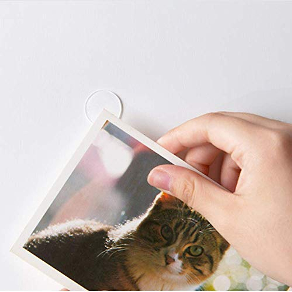 Teensery 210 Count Transparent Double-Sided Tape Stickers Round Acrylic No Traces Adhesive Sticker Creative Super Sticky Waterproof Small Stickers 2 cm/0.8 inch