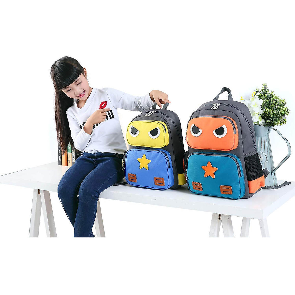 goldwheat Kids Backpack for Boy Preschool Kindergarten Elementary School Bag