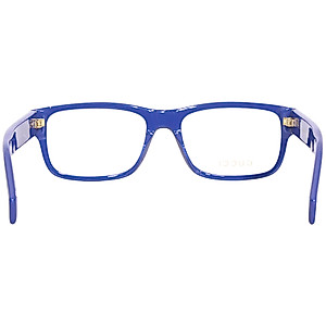 Gucci GG1141O-002 Blue narrow Men's Eyeglasses