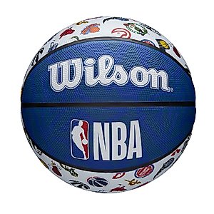 WILSON NBA All Team Basketball - Size 7-29.5", Red, White & Blue