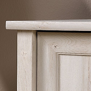 Sauder Edge Water Computer Desk, L: 59.06" x W: 23.23" x H: 29.02", Chalked Chestnut finish