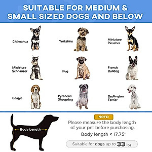 PawHut Raised Pet Bed Wooden Frame Dog Cot with Washable Cushion for Small Medium Sized Dogs Indoor Outdoor, 35.5" x 20" x 11"